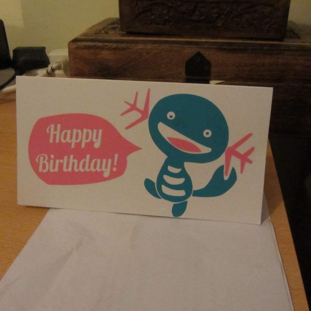 Wooper axolotl card from my sister :) | Caudata.org: Newts and ...